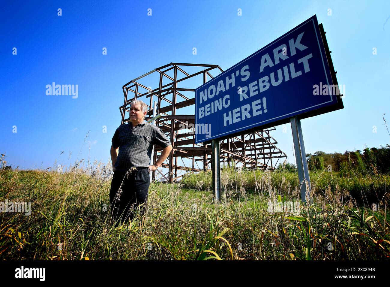 Noas Ark rebuild Stock Photo - Alamy