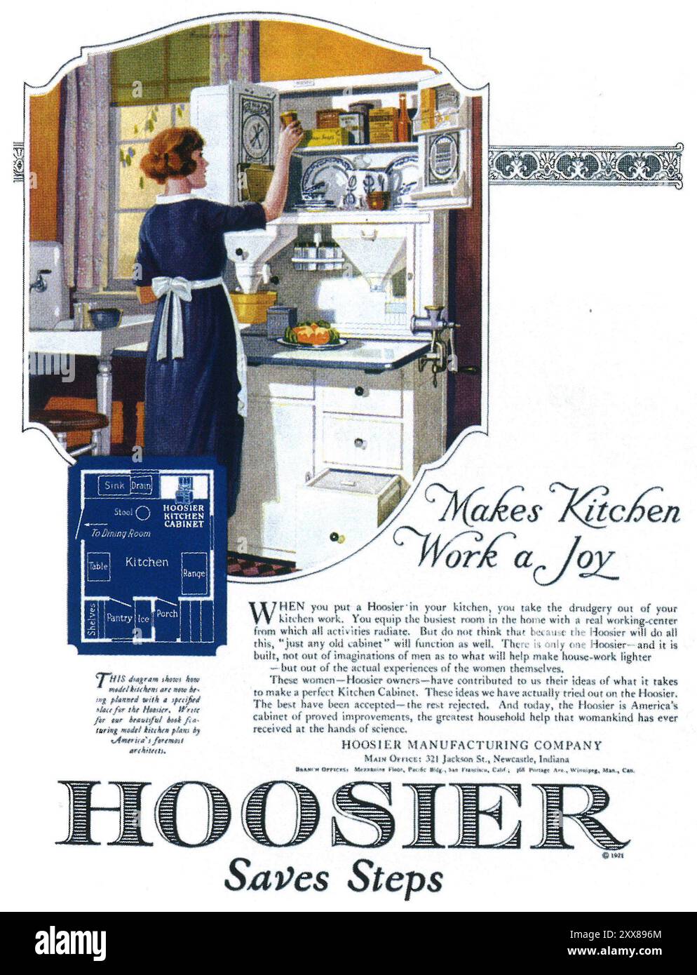 1920s kitchen adverts hi-res stock photography and images - Alamy