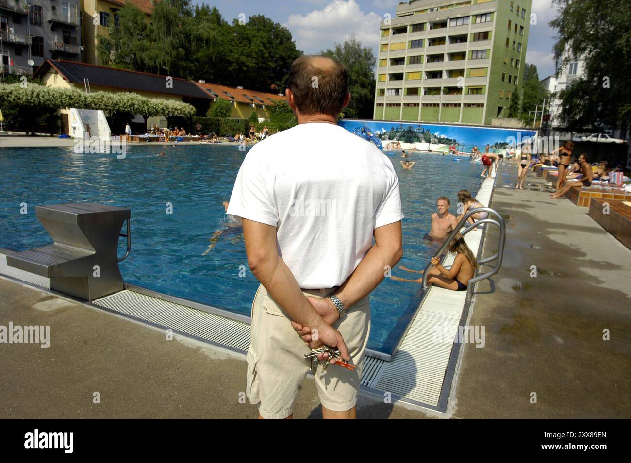 pool attendant and sports attendant at work pool attendant and sports ...