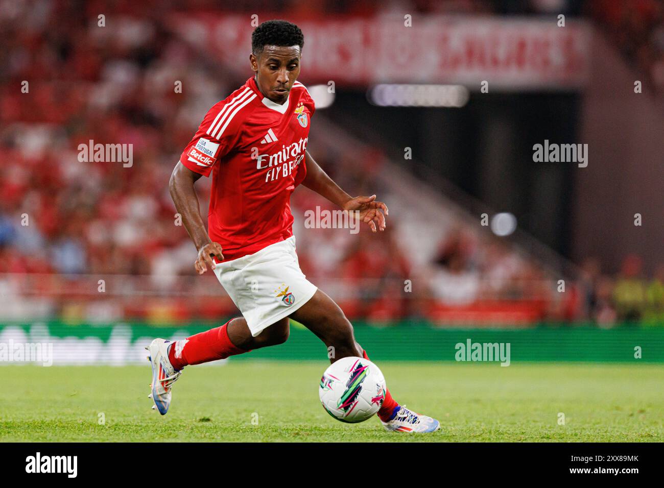 Leandro Barreiro seen during Liga Portugal game between teams of SL ...