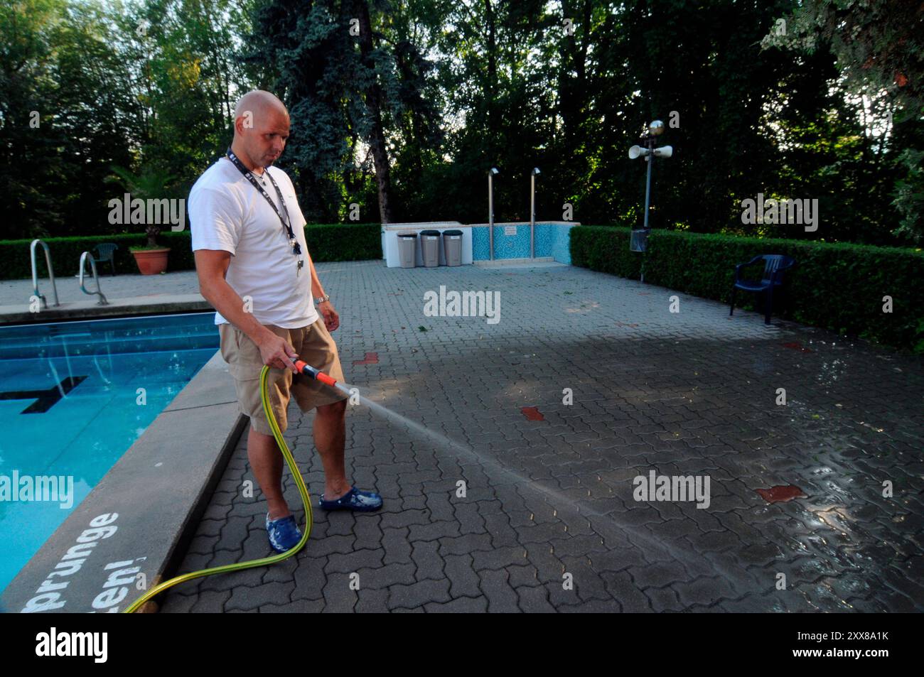 pool attendant and sports attendant at work pool attendant and sports ...