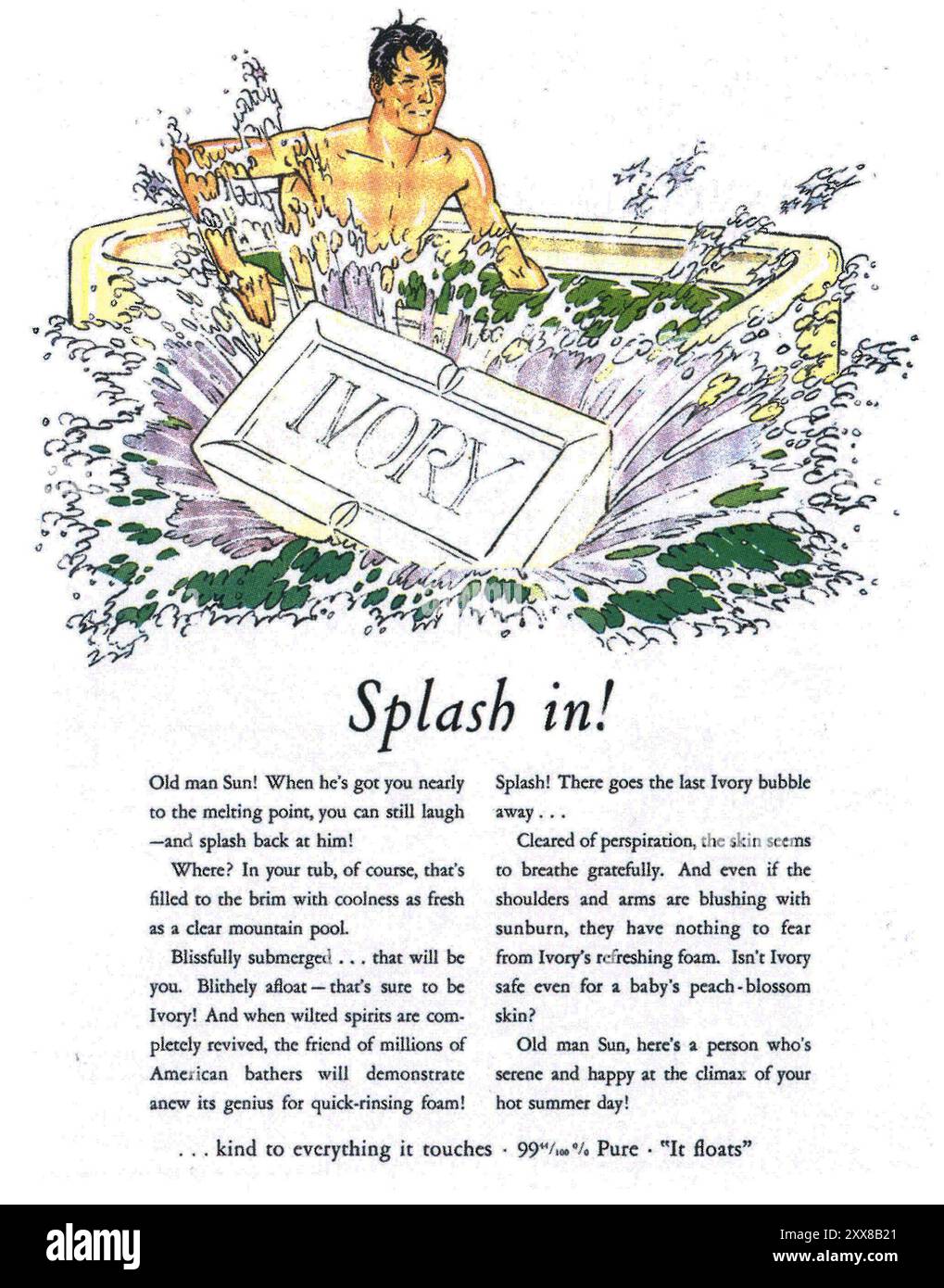 Ivory soap ad hi-res stock photography and images - Alamy