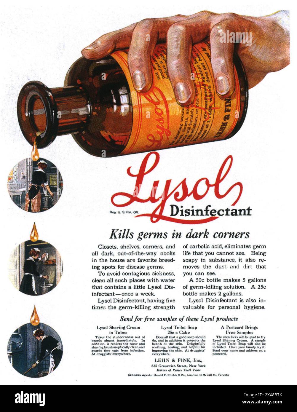 Lysol ads hi-res stock photography and images - Alamy