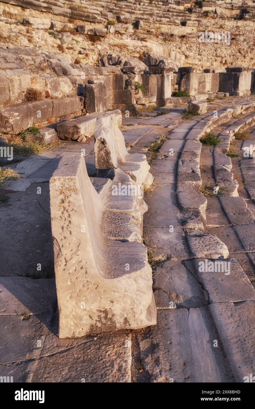 Ancient, rock and village of ruins, outdoor and architecture of old ...