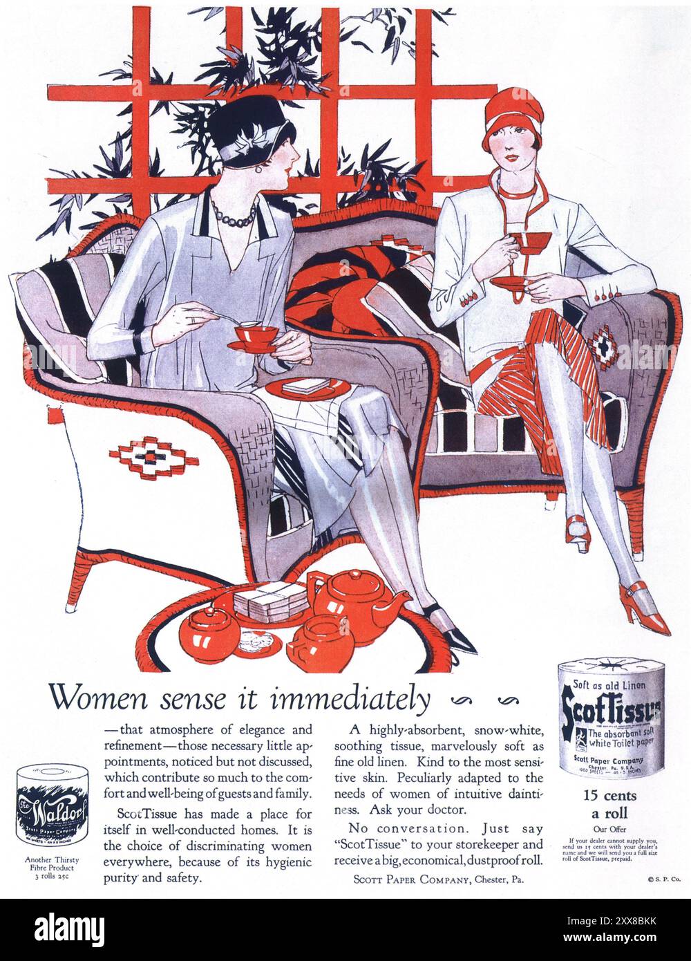 1920s advertisement us women hi-res stock photography and images - Alamy