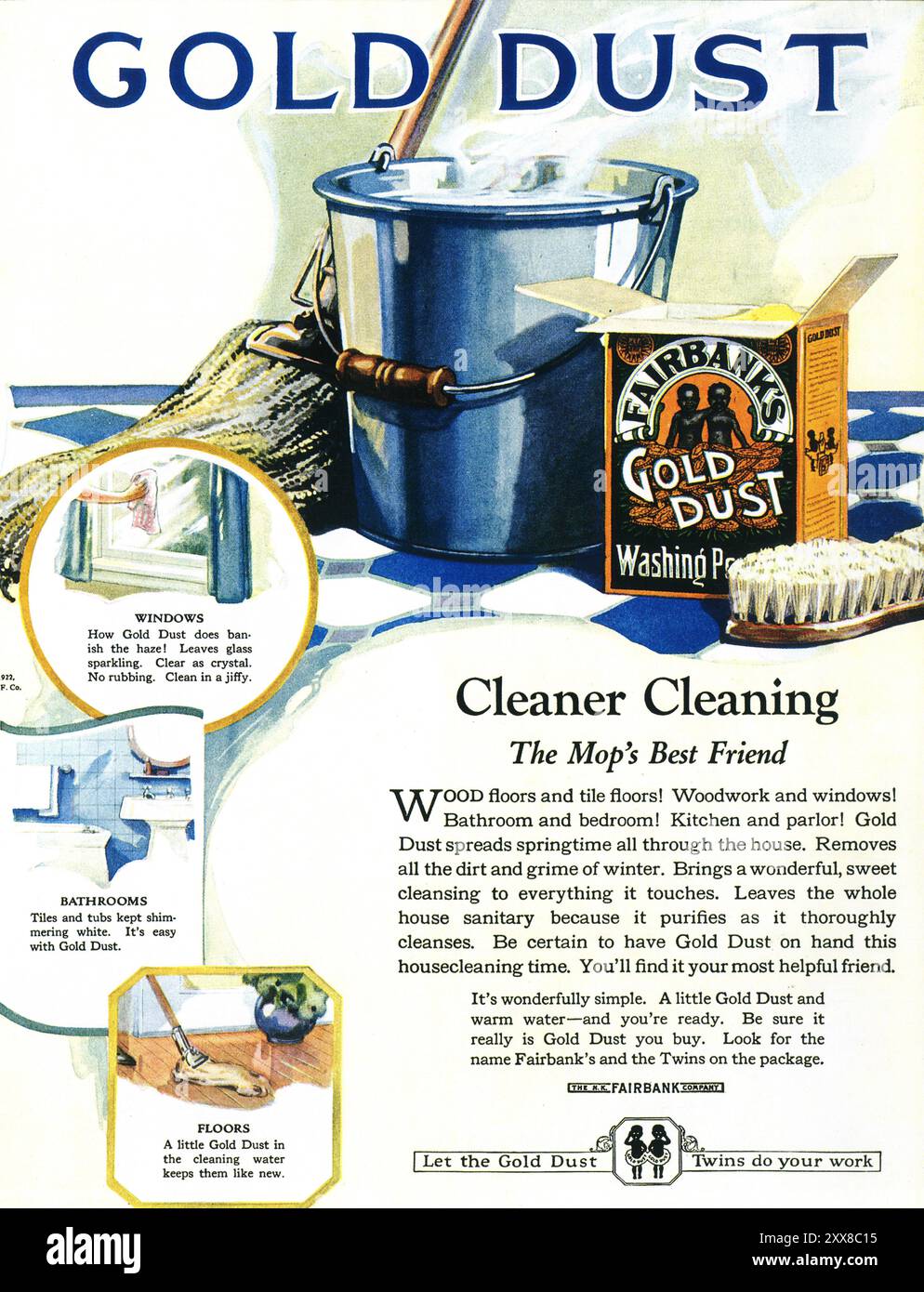 Fairbanks gold dust washing powder hi-res stock photography and images ...