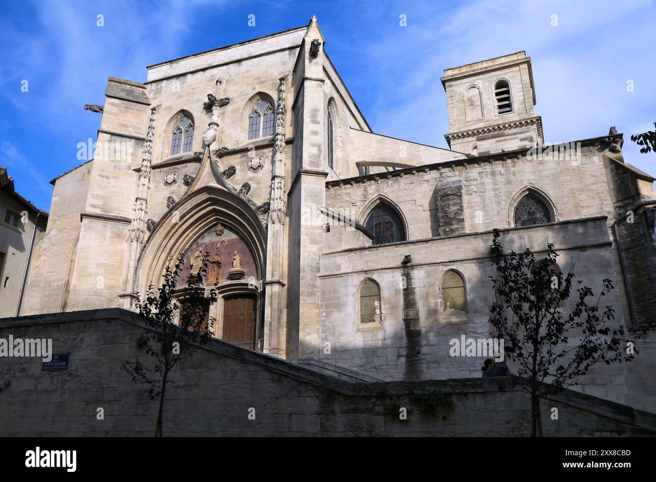 Avignon, France. Landmark church of Saint Agricol (Eglise Saint-Agricol ...