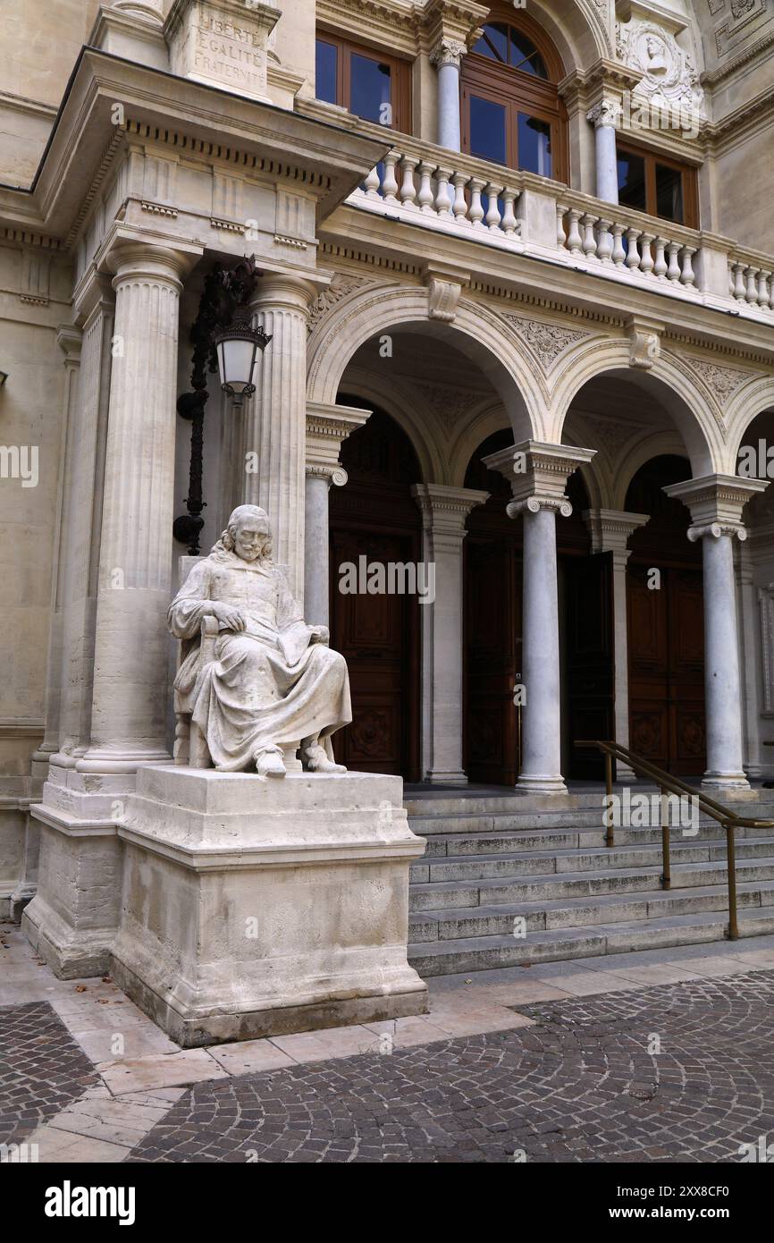 Avignon town hall (Hotel de Ville) in France. Local government building ...