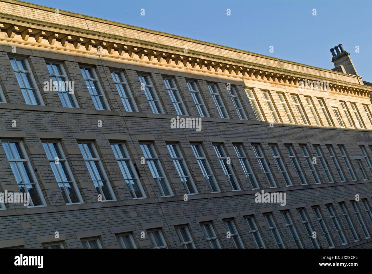 Old mill buildings, Midland Mills, part of historic architecture in the ...
