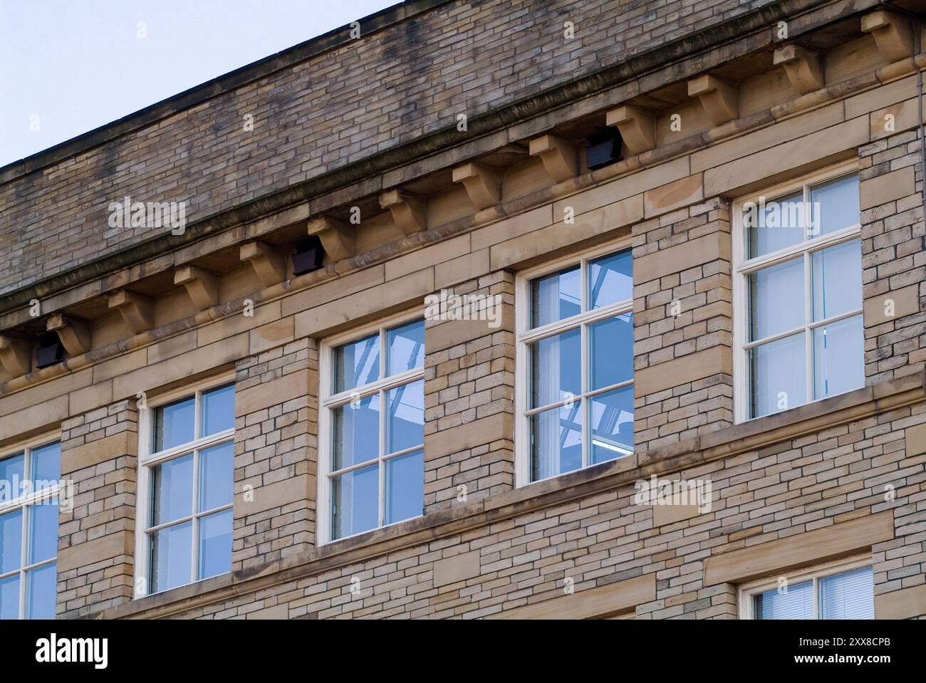 Old mill buildings, Midland Mills, part of historic architecture in the ...