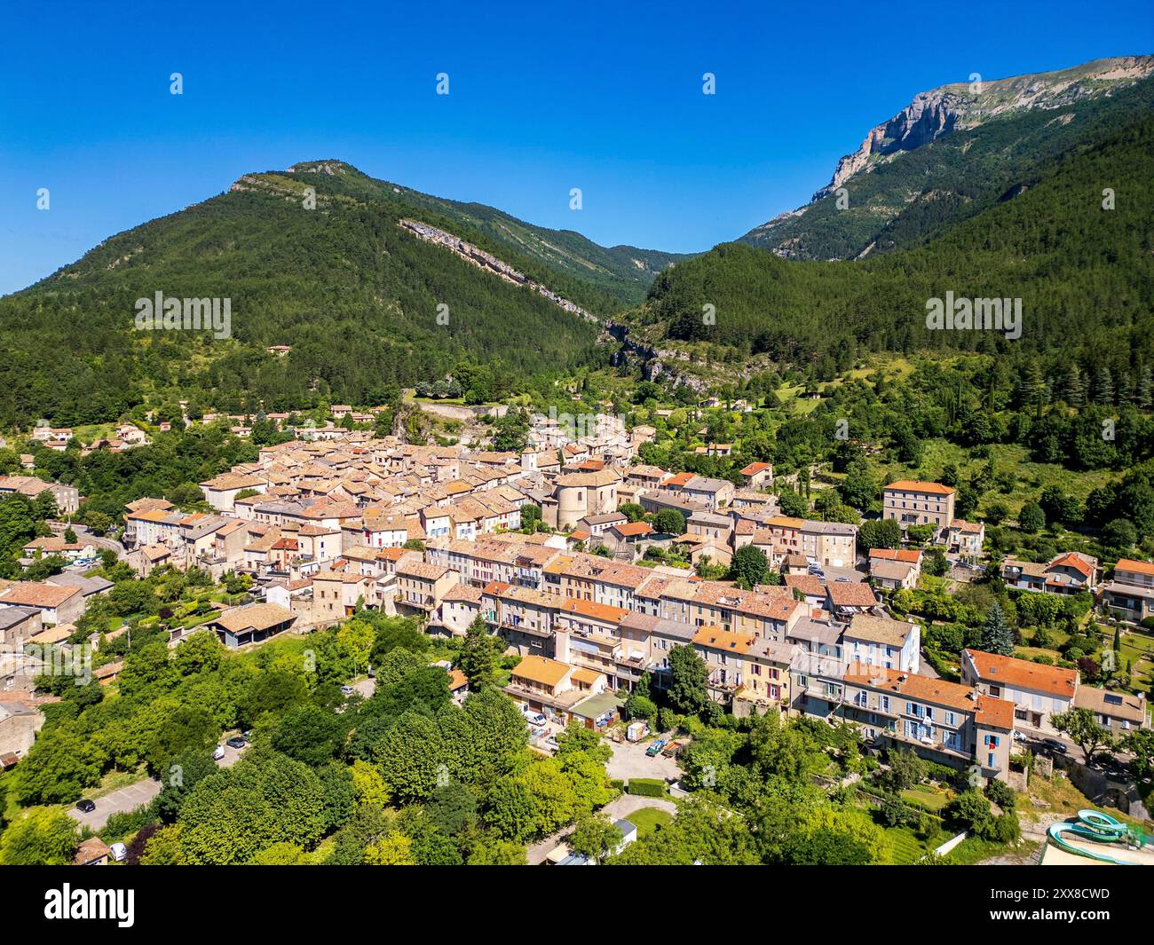 France, Drôme, Drôme provençale, Châtillon-en-Diois, labeled Les Plus ...