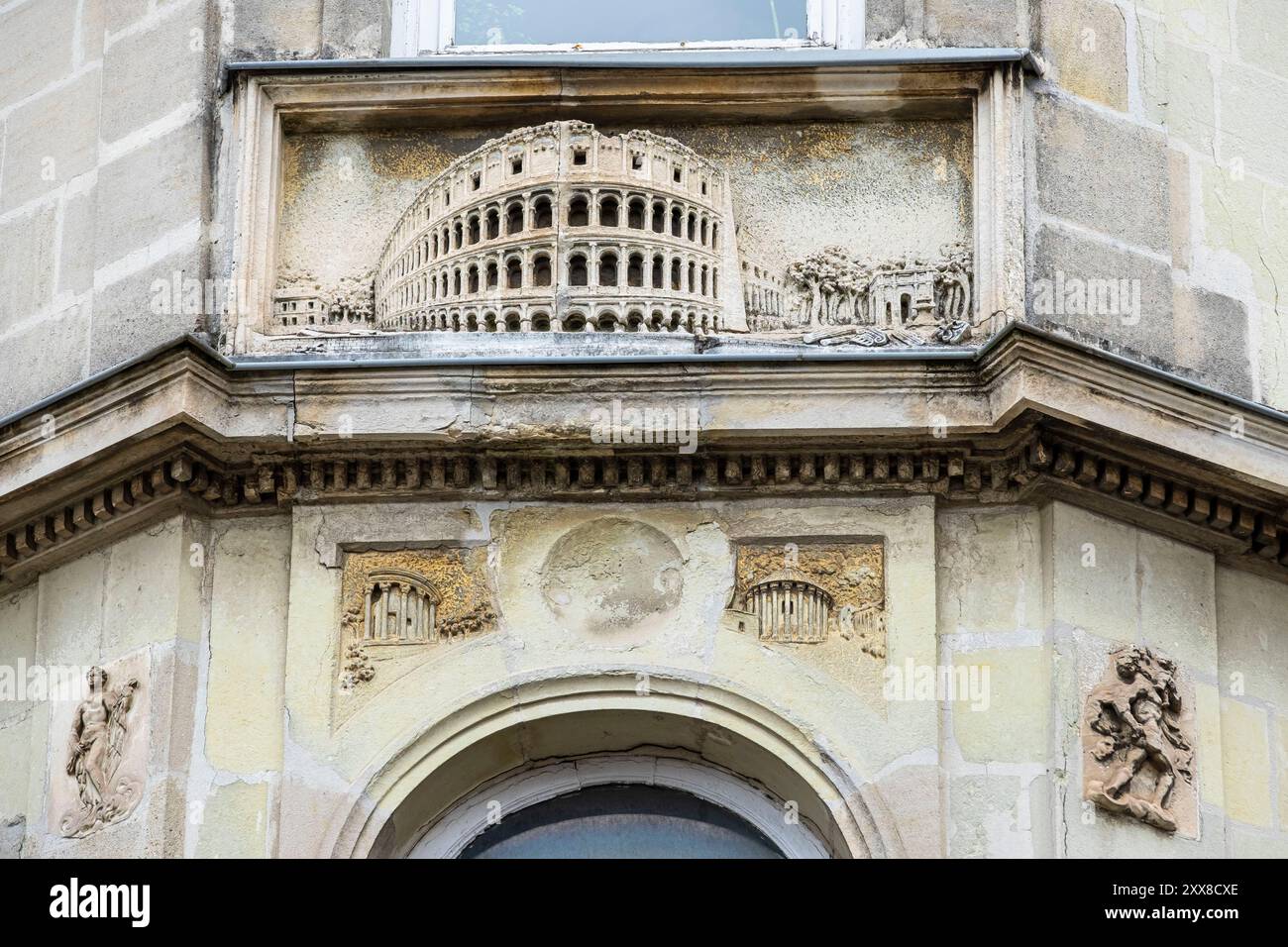 France, Loire Atlantique, Nantes, Dobrée-Bon Port district, Neo ...