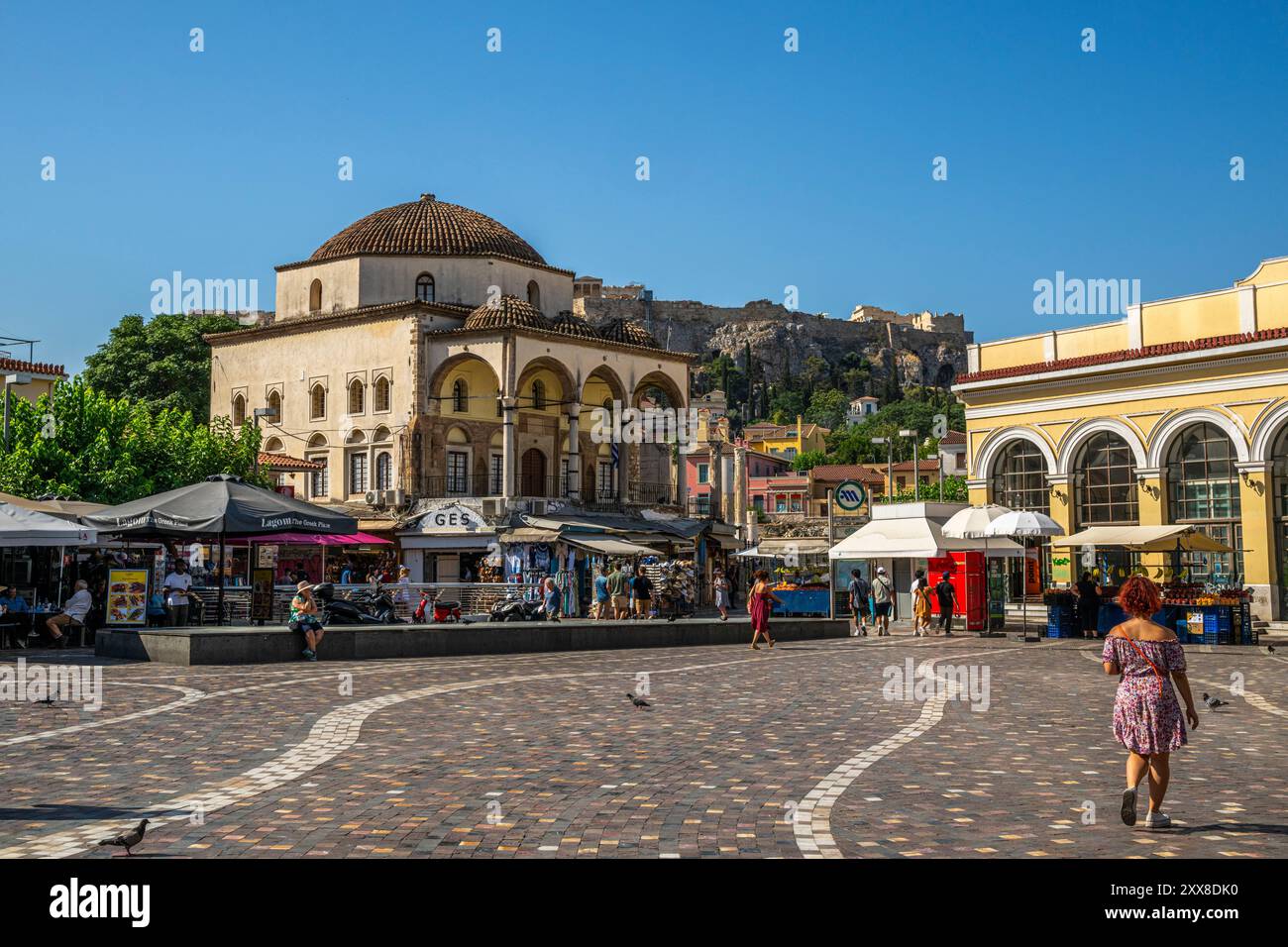 Greece, Athens, Monastiráki Square Stock Photo - Alamy