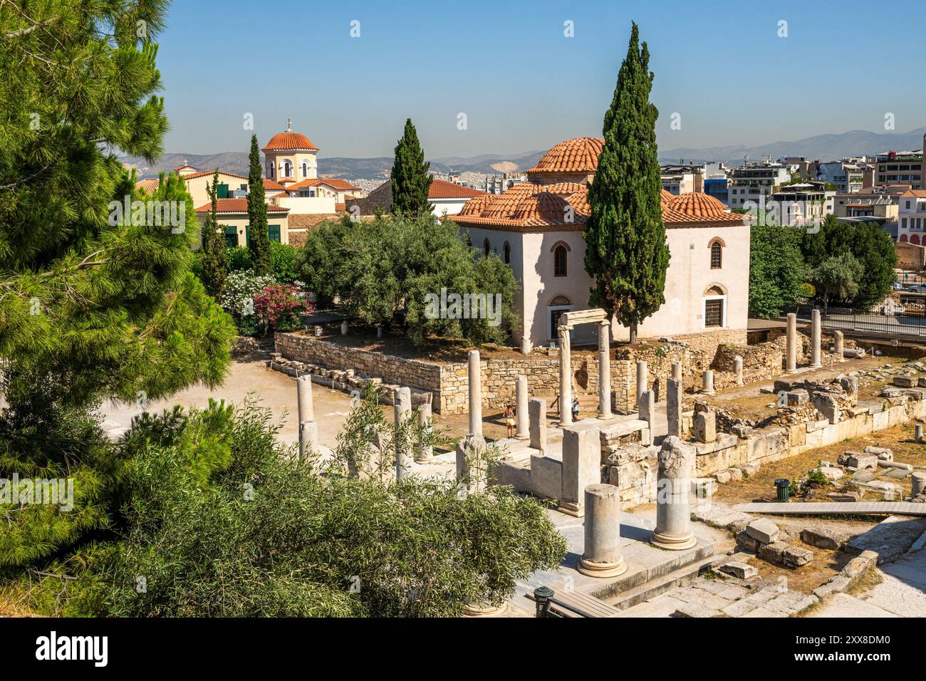 Greece, Athens, The Roman agora is an ancient public square in Athens ...
