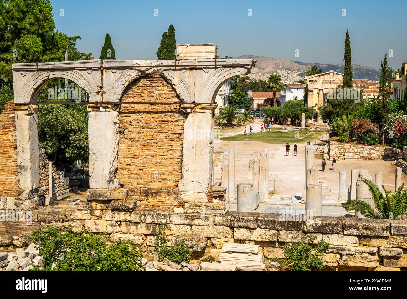 Greece, Athens, The Roman agora is an ancient public square in Athens ...