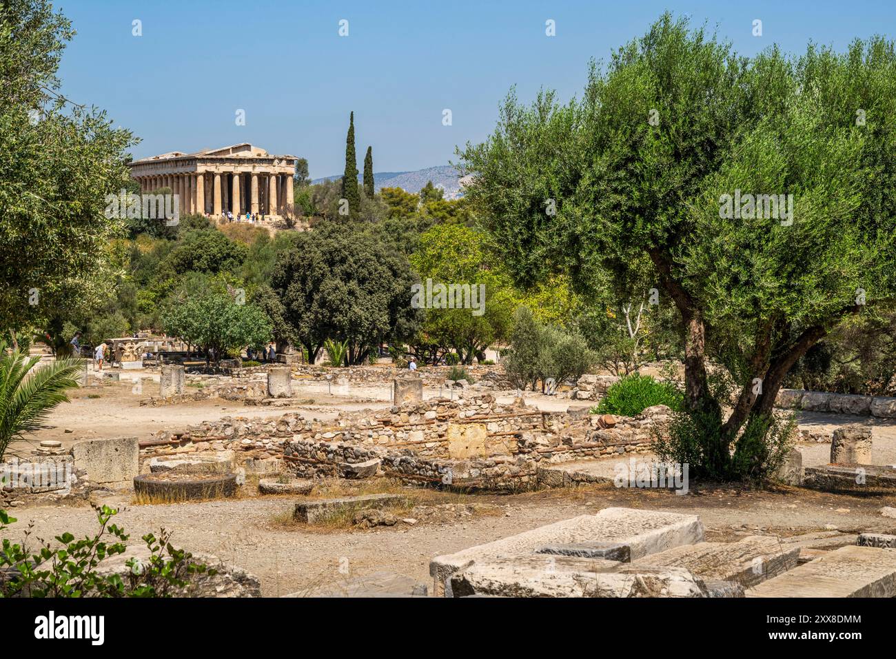 Greece, Athens, The Agora of Athens, or classical agora, is an ancient ...