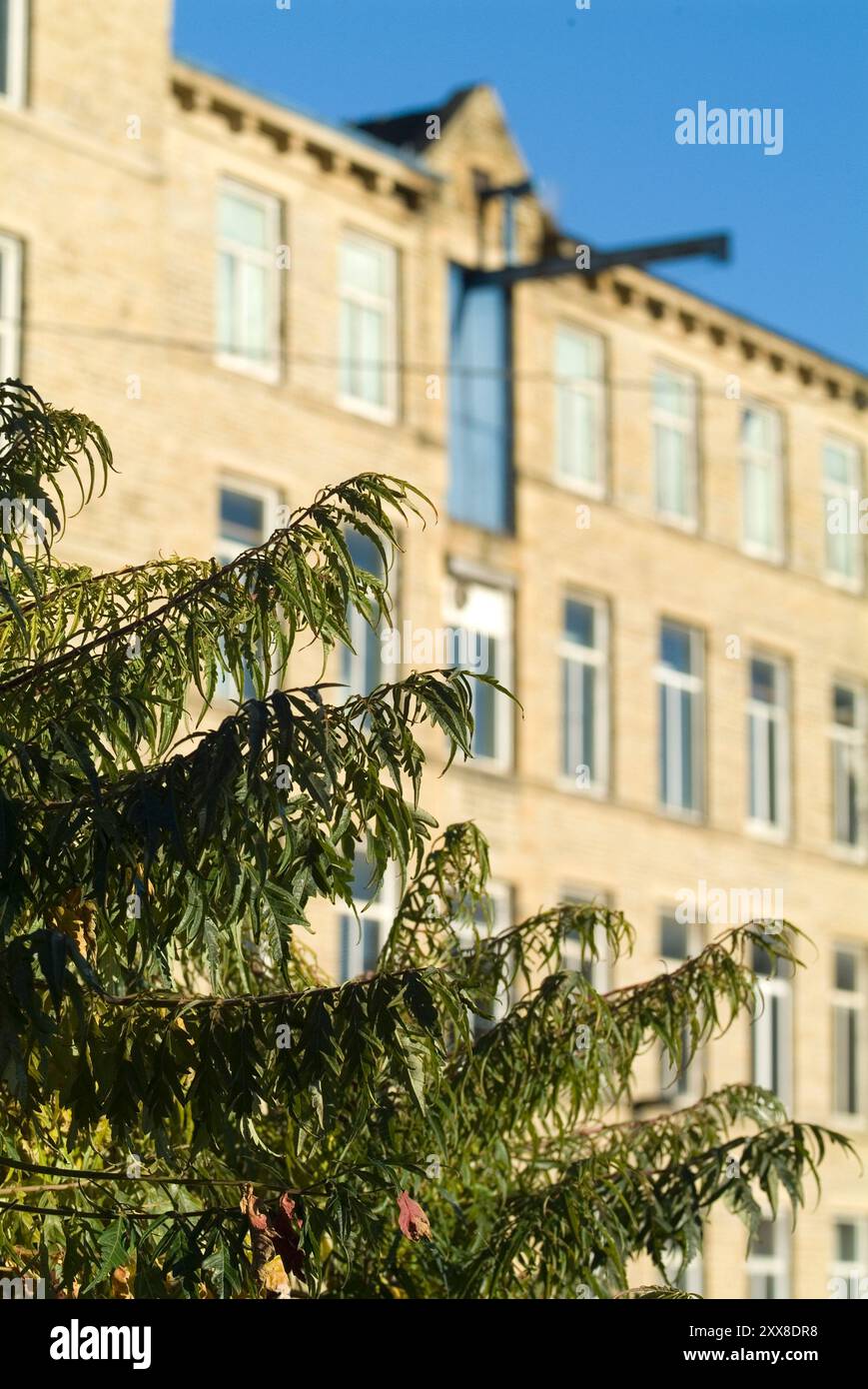 Old mill buildings, part of historic architecture in the City of ...