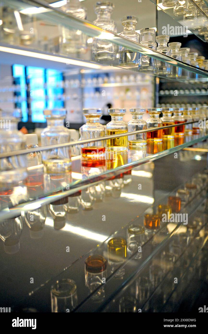 France, Paris, Guerlain perfume design laboratory Stock Photo - Alamy
