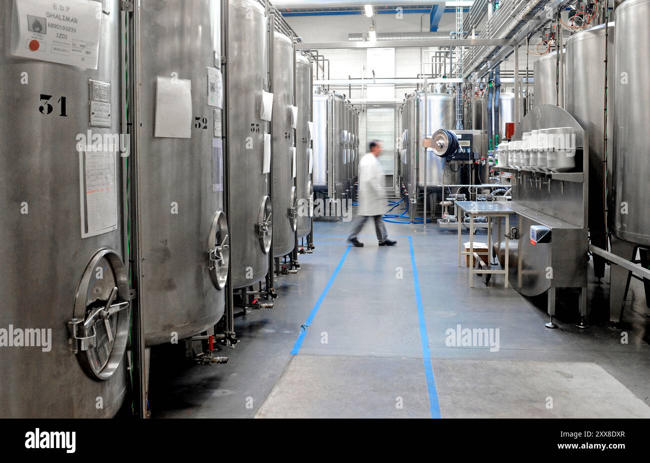 France, Yvelines, Orphin, Guerlain perfume production factory Stock ...