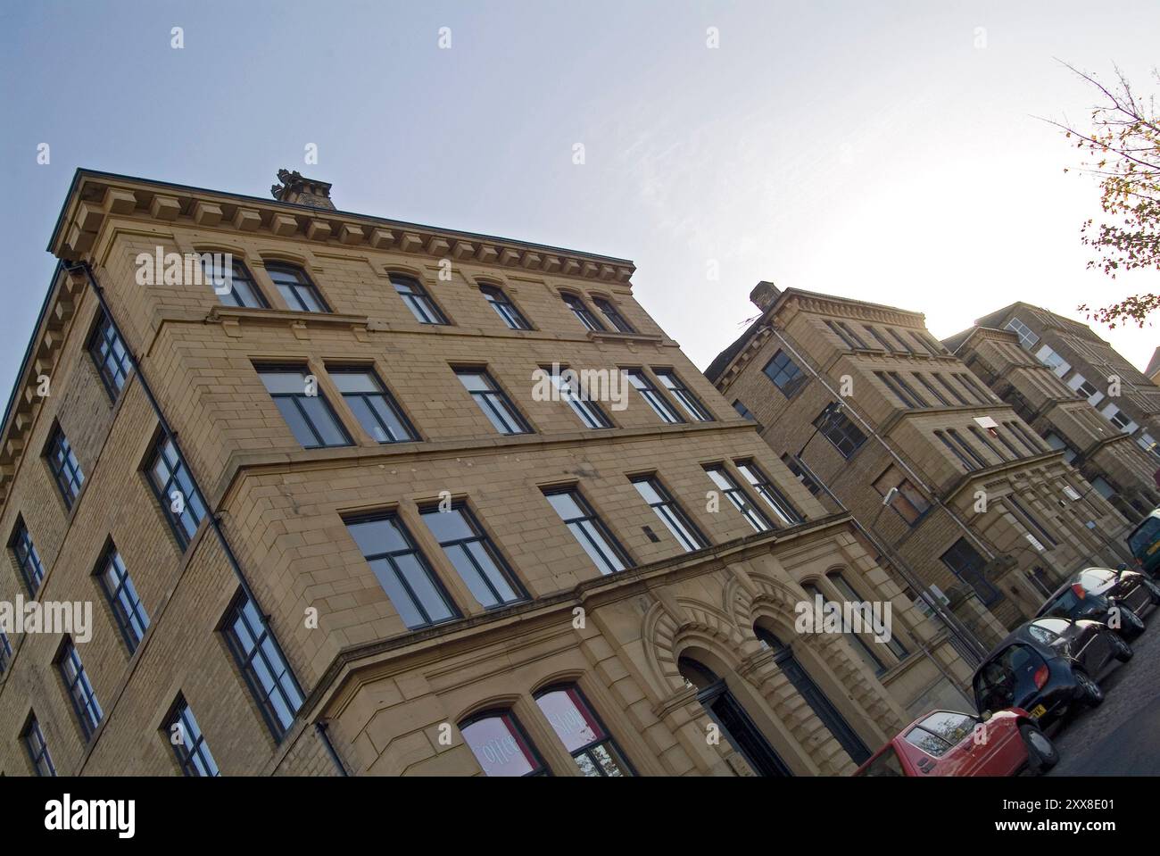 Old mill buildings, part of historic architecture in the City of ...