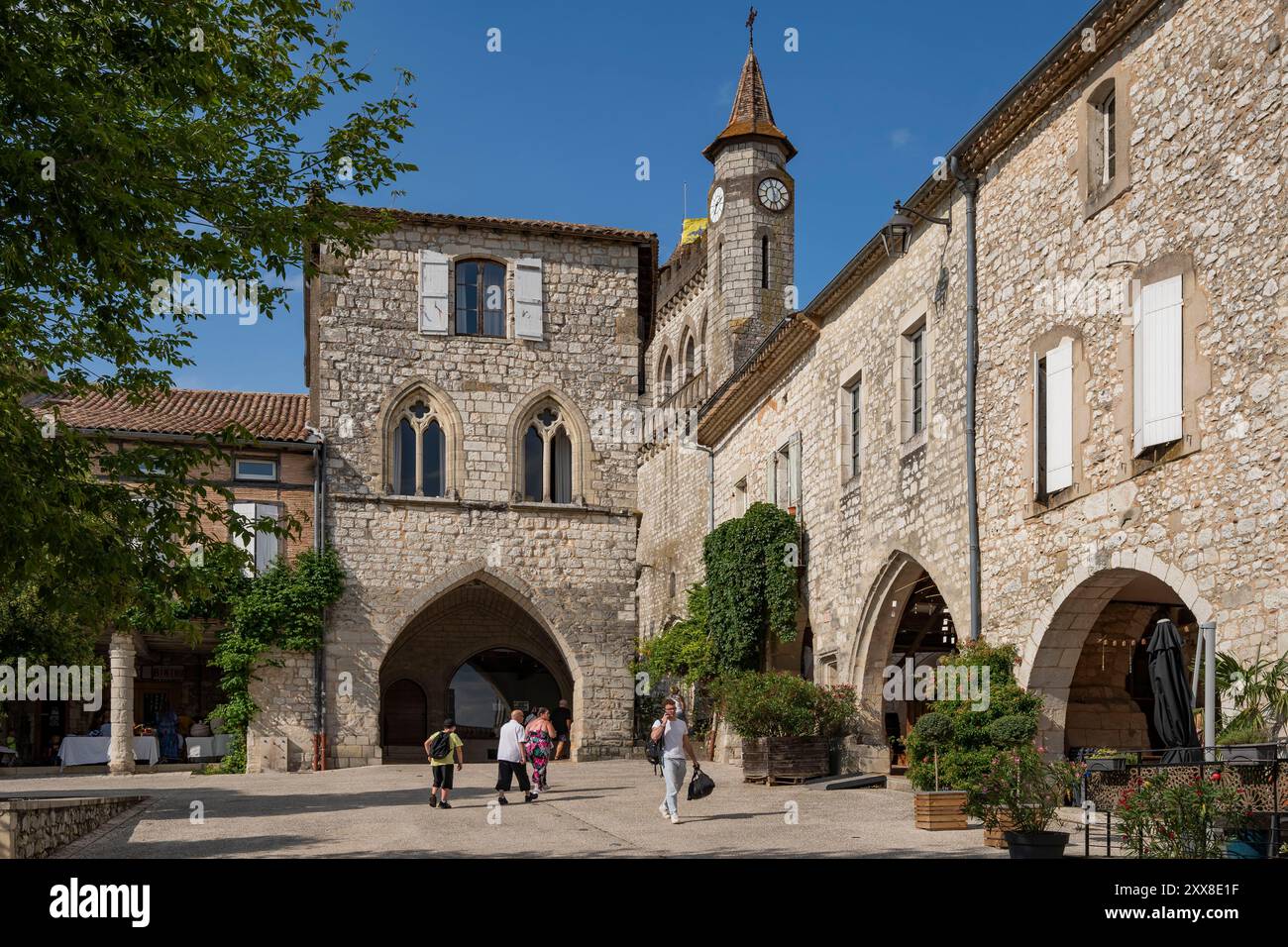 France, Lot-et-Garonne, Monflanquin, fortified town, Les plus beaux ...