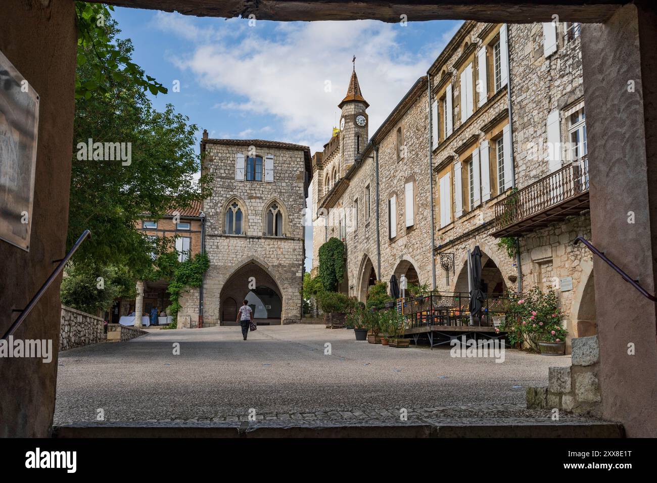 France, Lot-et-Garonne, Monflanquin, fortified town, Les plus beaux ...