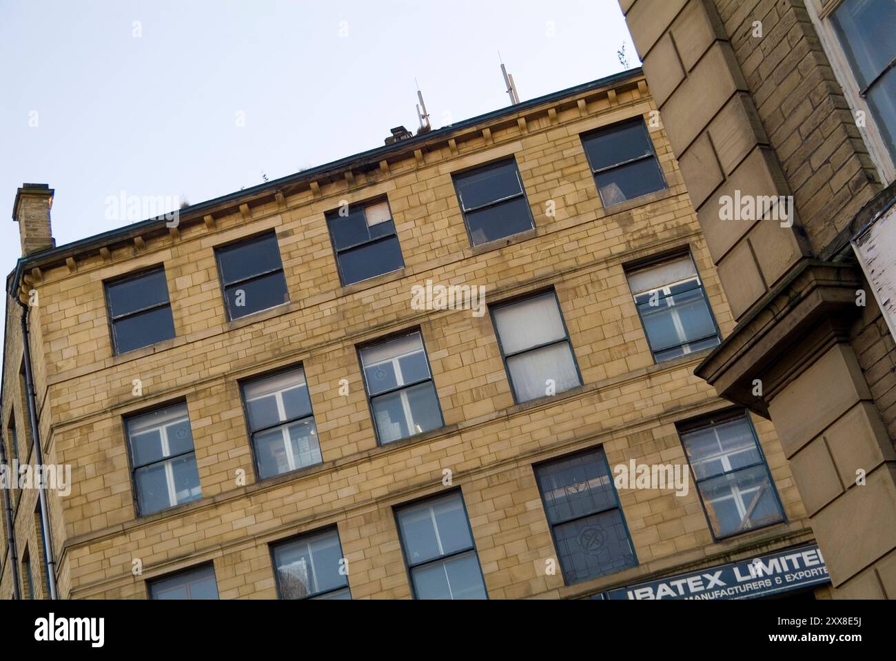 Old mill buildings, part of historic architecture in the City of ...