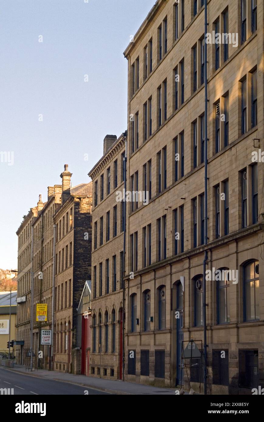 Old mill buildings, part of historic architecture in the City of ...