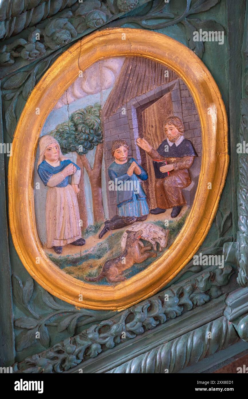 France, Finistere, Locronan, labeled Les Plus Beaux Villages de France (The Most Beautiful ...