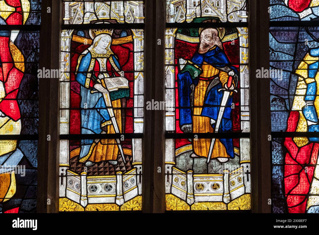 France, Finistere, Locronan, labeled Les Plus Beaux Villages de France ...