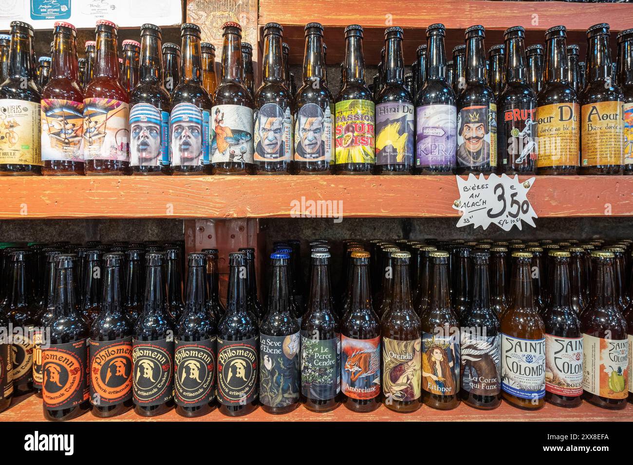 France, Finistere, Locronan, labeled Les Plus Beaux Villages de France (The Most Beautiful ...