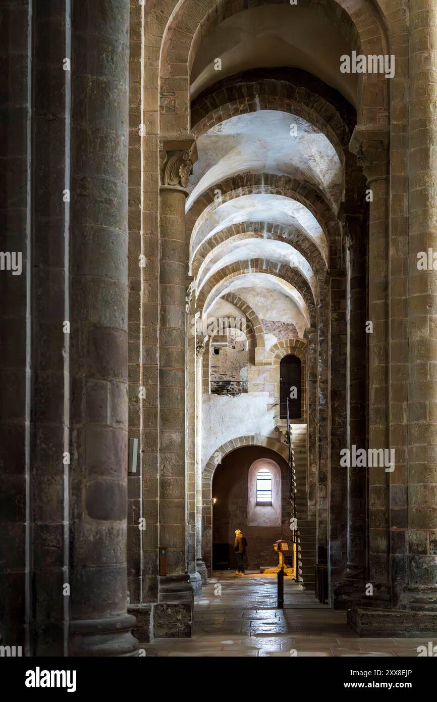 France, Aveyron, Conques, labeled Les Plus Beaux Villages de France ...