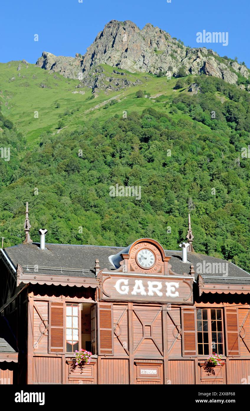 France, Hautes-Pyrénées, Cauterets, The town is a spa resort listed as ...