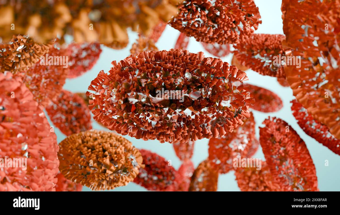 Monkeypox infection pandemic. monkeypox cell, symptoms or precautions ...