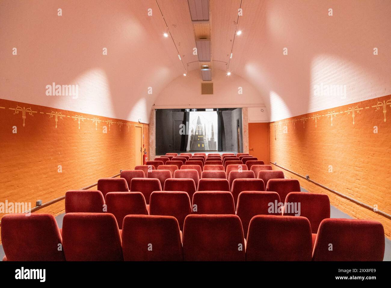 France, Nord, surroundings of Dunkirk, Leffrinckoucke, Maginot line ...