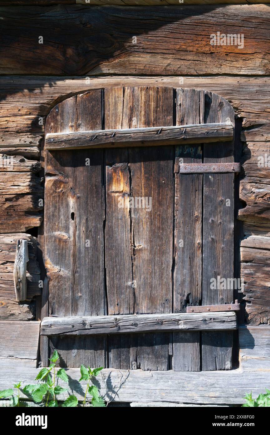 Norway, Oslo, Bygdoy, museum of Norwegian folklore, frontdoor of ...
