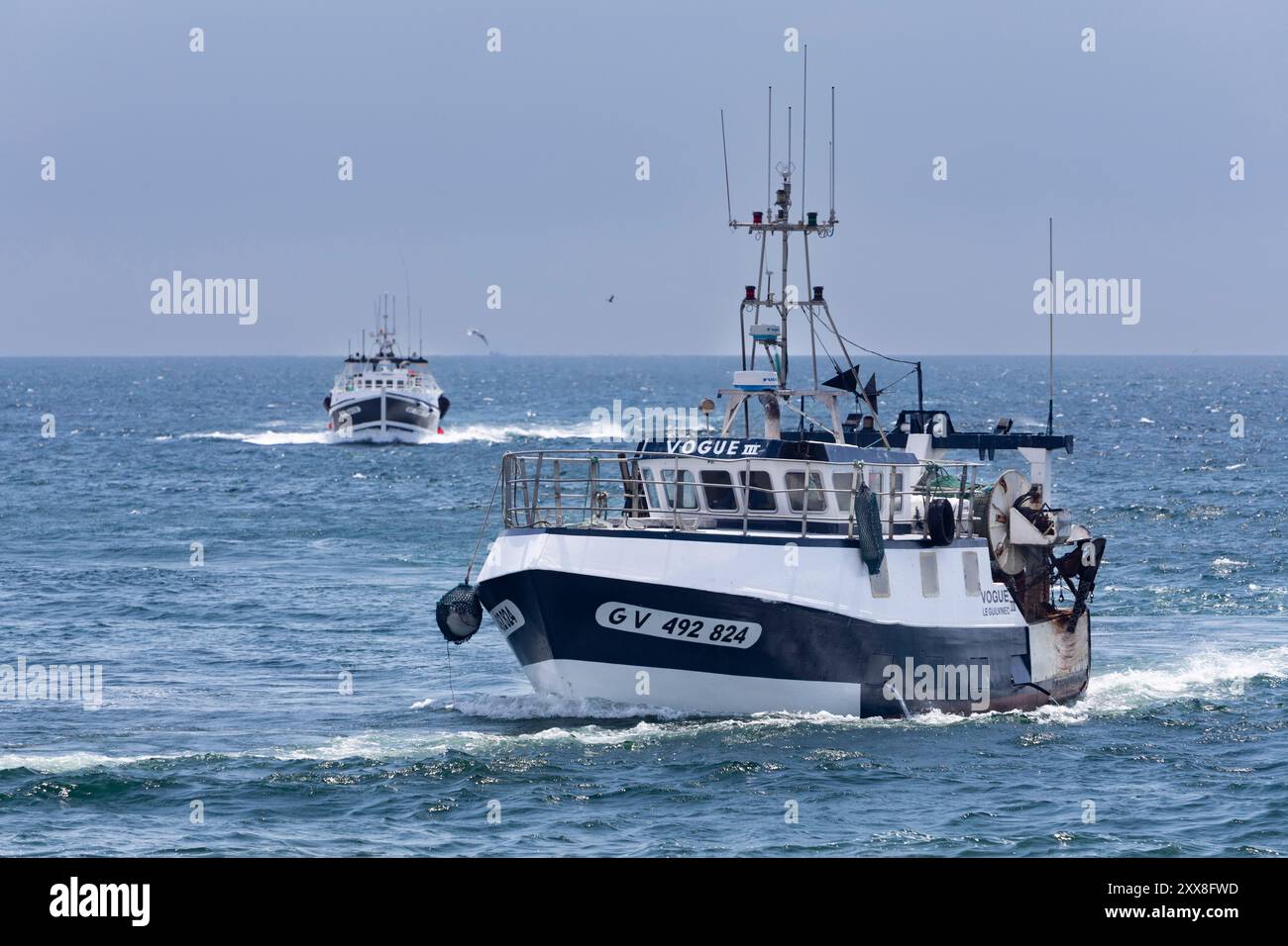 France, Finistère, Bigouden country, Le Guilvinec, In the Guilvinec ...