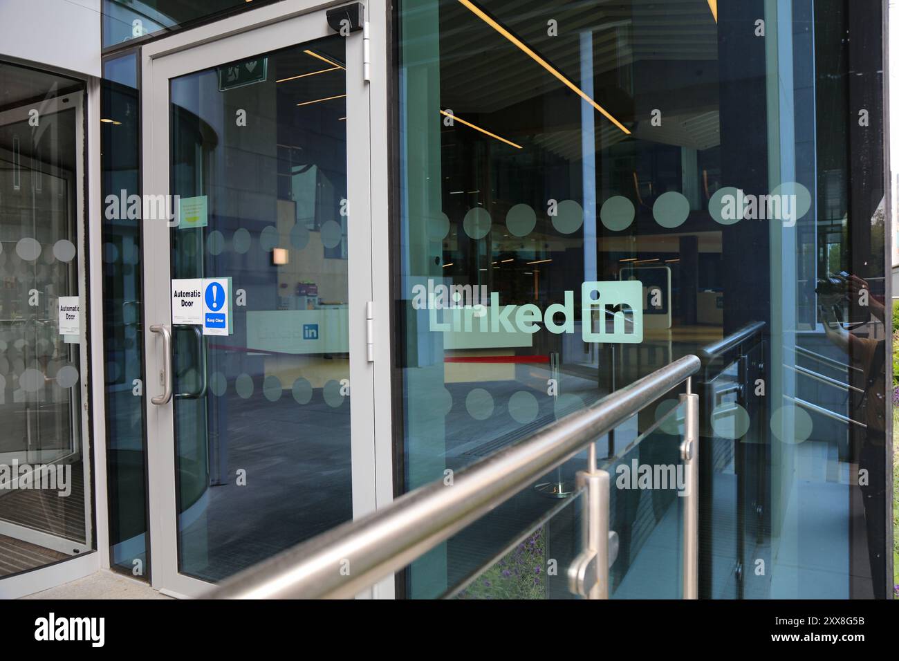 DUBLIN, IRELAND - JULY 7, 2024: LinkedIn offices in Dublin, Ireland ...