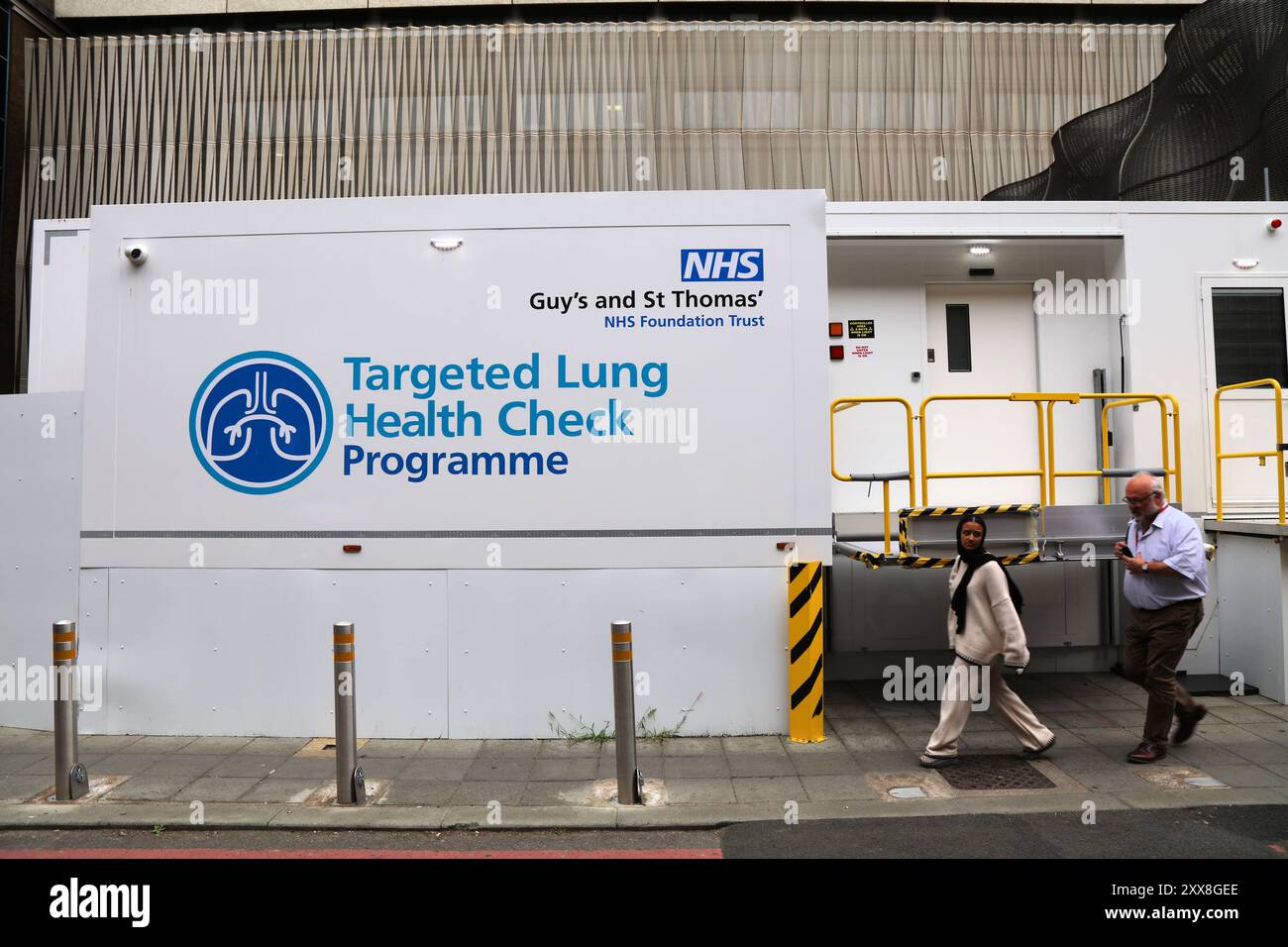 LONDON, UK - JULY 8, 2024: Guy's and St Thomas' NHS Foundation Trust ...