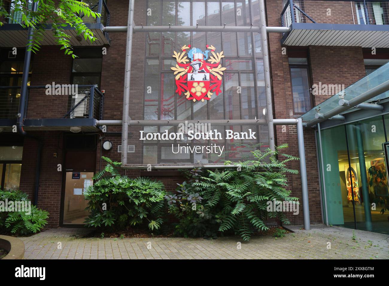 LONDON, UK - JULY 8, 2024: London South Bank University campus in the ...