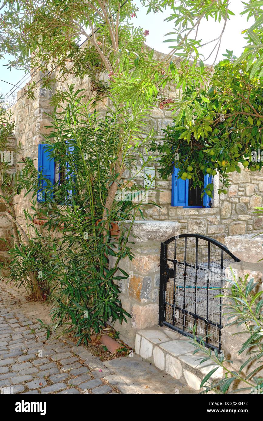 Architecture, building and house in city of Turkey for tourism ...