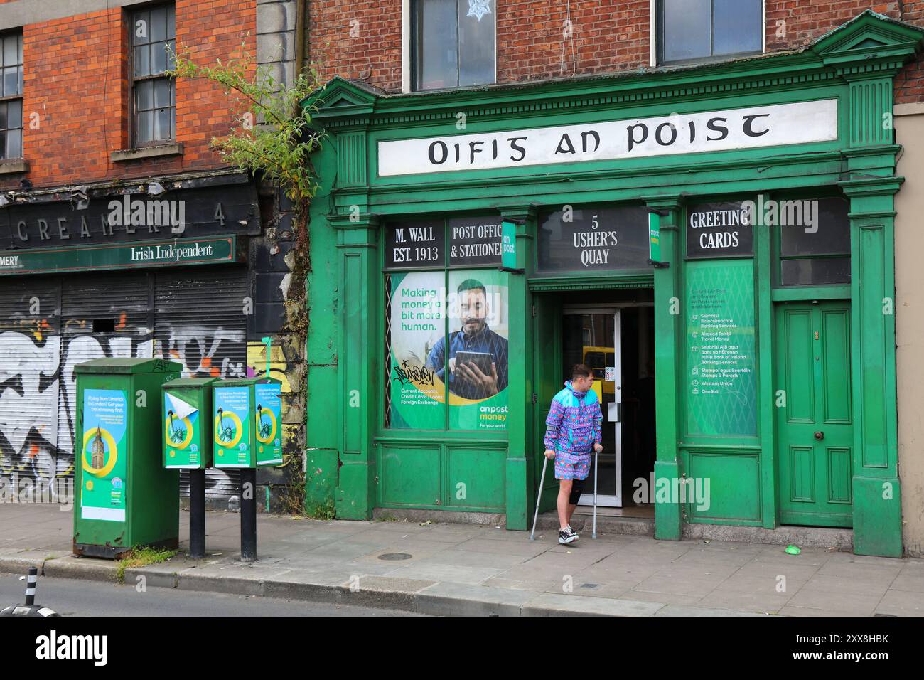 DUBLIN, IRELAND - JULY 5, 2024: Post Office in downtown Dublin, Ireland ...