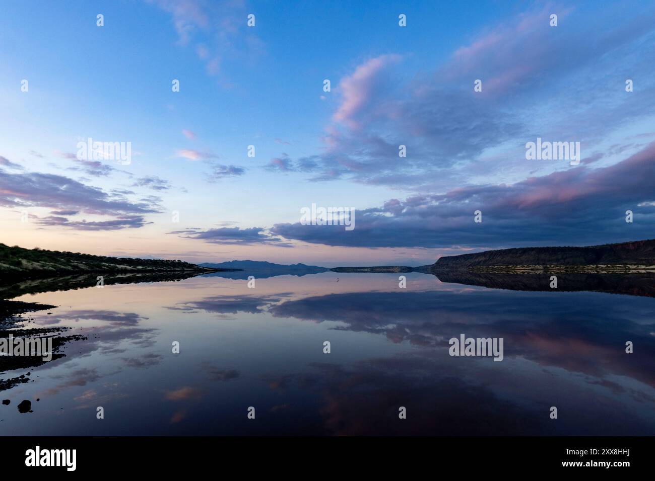 Kenya, lake Magadi, Rift valley, at dawn Stock Photo - Alamy