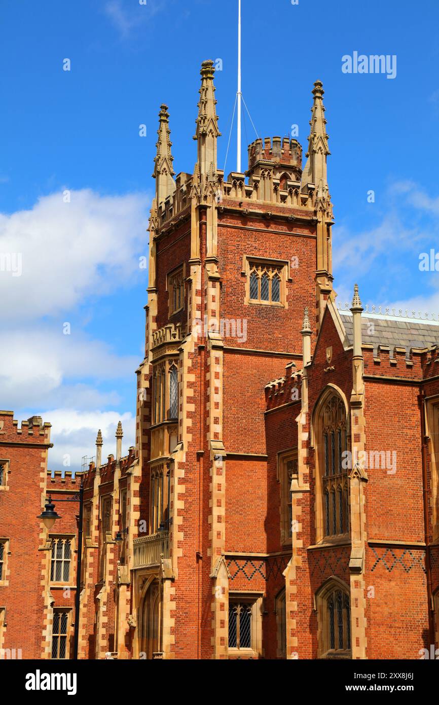 Queen's University of Belfast, a public research university in Belfast ...