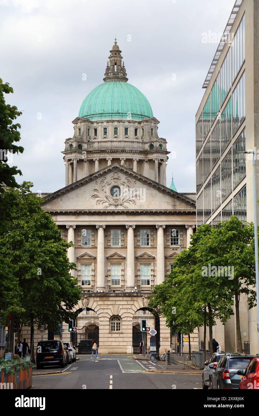Belfast city, Northern Ireland. Local government building - Belfast ...