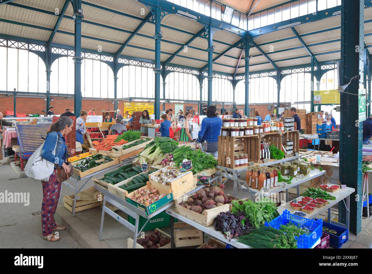 France, Puy de Dome, Clermont Ferrand, Halle Saint-Joseph, Saint-Joseph ...