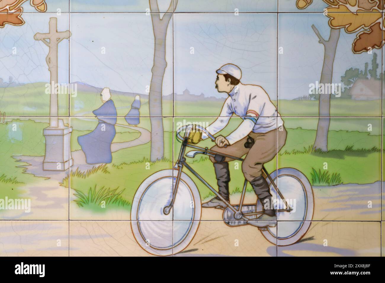 France, Puy de Dome, Clermont Ferrand, L'Aventure Michelin, earthenware ...