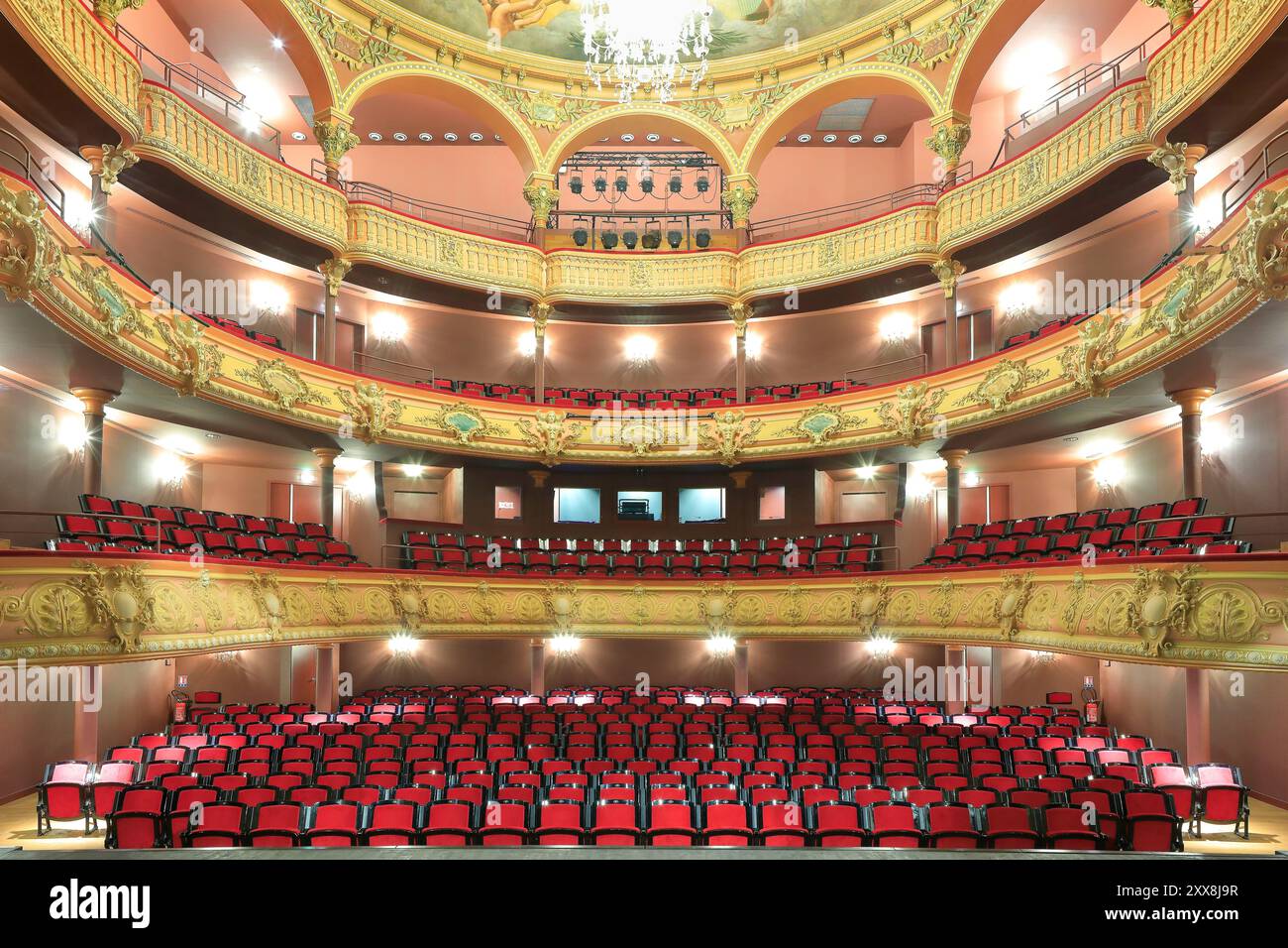 France, Puy de Dome, Clermont Ferrand, Opéra-Théatre designed by the ...