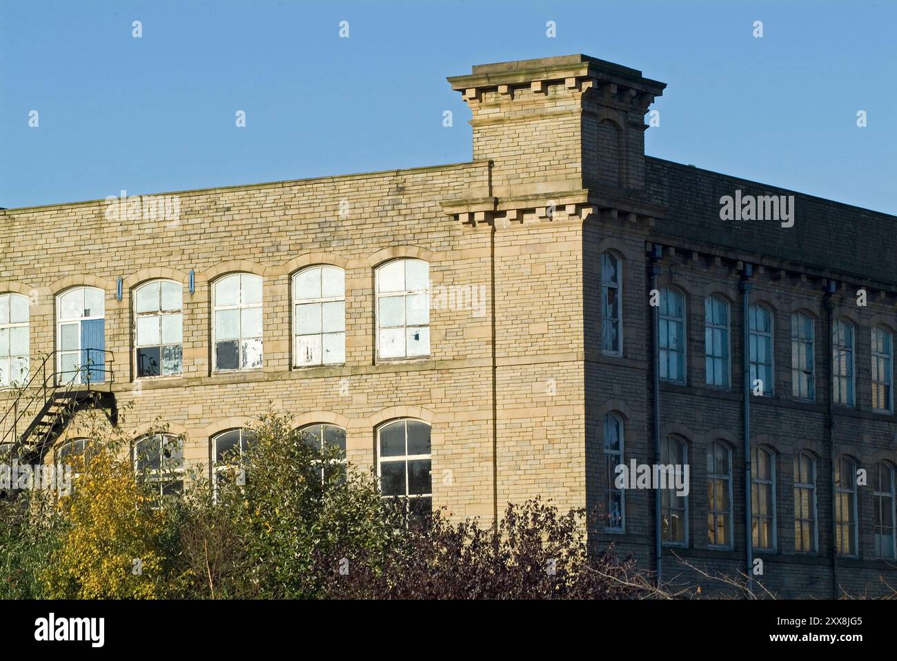 Old mill buildings, part of historic architecture in the City of ...