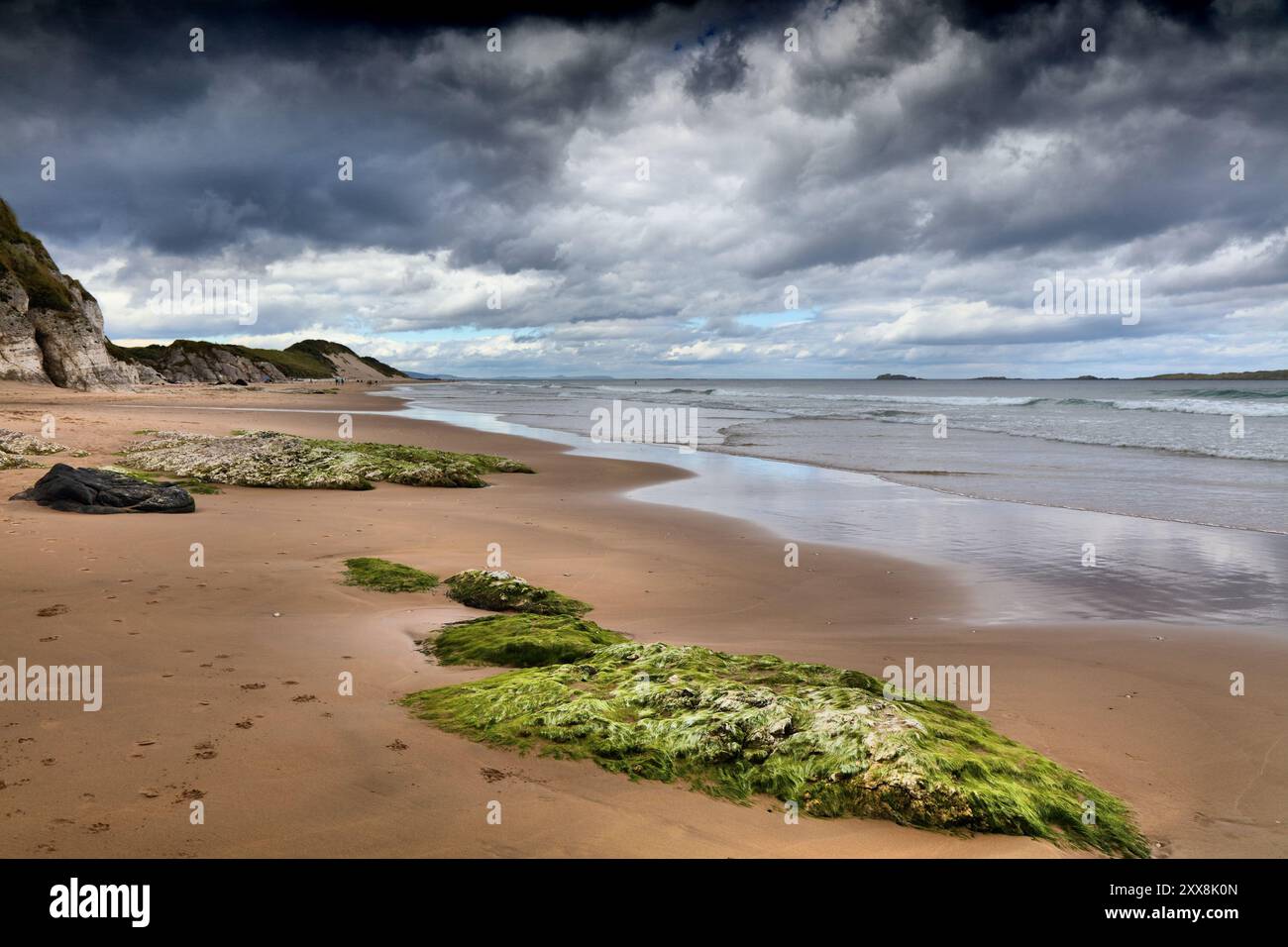Whiterocks Beach in Portrush, County Antrim in Northern Ireland Stock ...